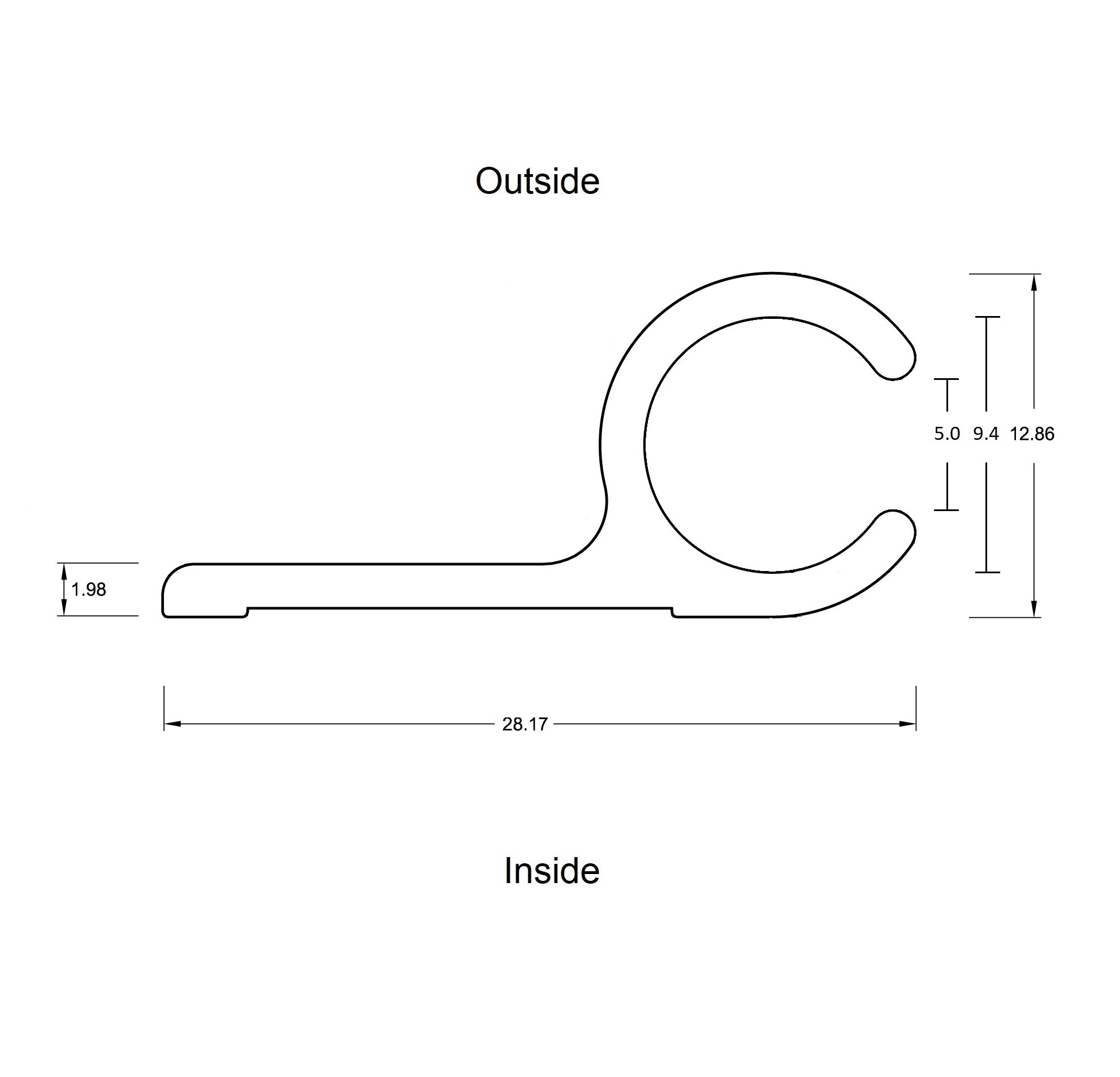 Aluminium Rope / Sail Track - Alltrade Aluminium, Glass & Stainless Steel