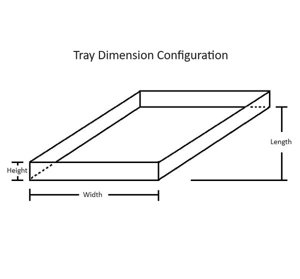 Aluminium Tray Custom Made - Alltrade Aluminium, Glass & Stainless Steel