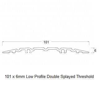 Aluminium Threshold - Natural / Clear Anodised - Alltrade Aluminium ...