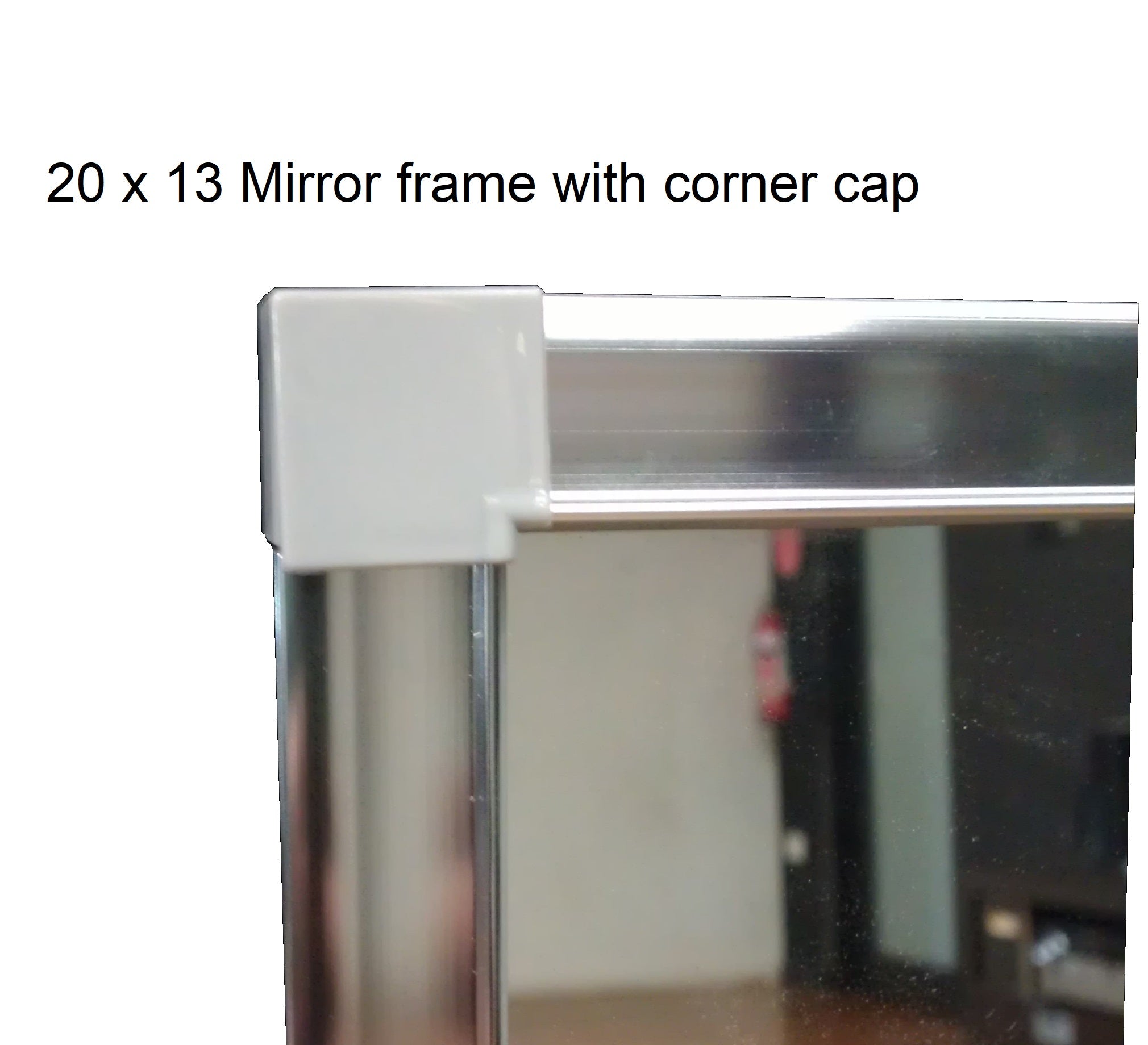 Aluminium Mirror Frame - 20 x 13mm - Alltrade Aluminium, Glass ...