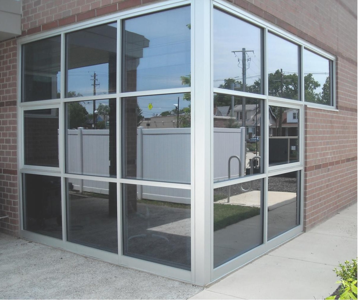 Aluminium Storefront Windows Commercial
