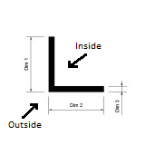 Aluminium Angle - Custom Powdercoated Dulux Duralloy® Colours ...