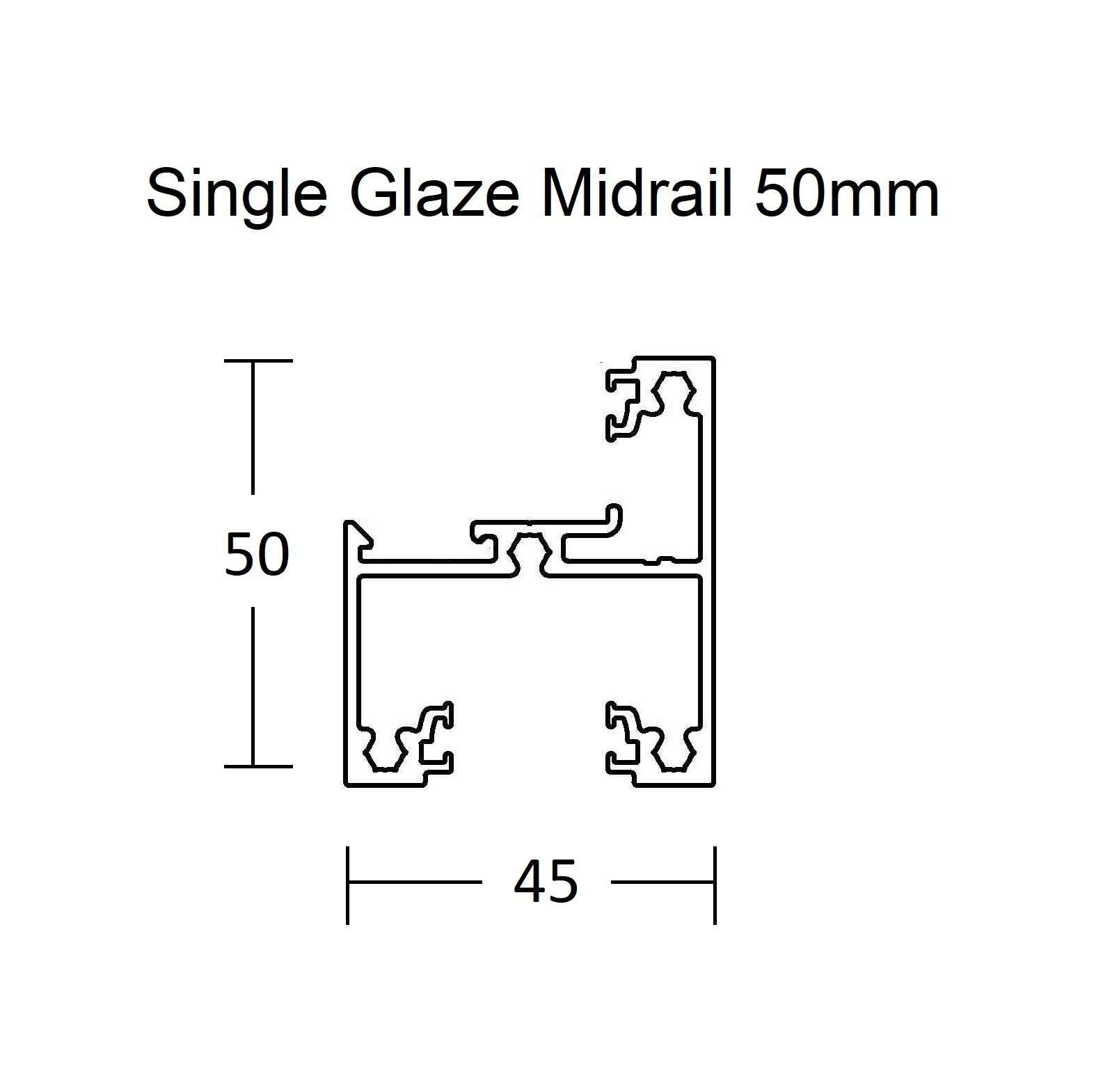 Aluminium Commercial Door Material - Single Glazed - Alltrade Aluminium ...
