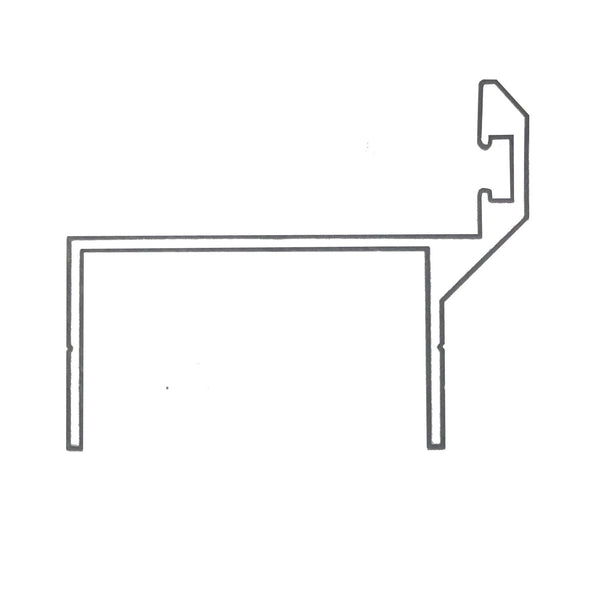 Aluminium Coolroom Doorstop Channel - Alltrade Aluminium, Glass ...