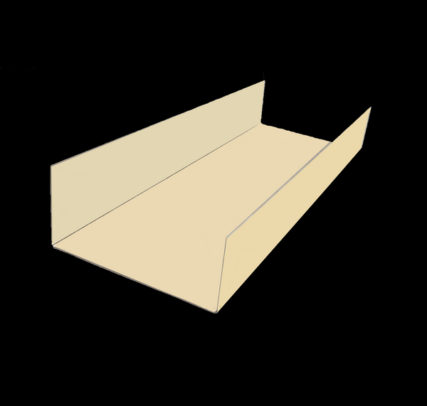 Aluminium Sheet & Plate Custom Cut & Folded Channel – Powdercoated Dul ...