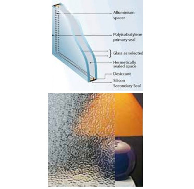 Double Glazed Units - Patterned / Airspace / Clear Glass - Alltrade ...