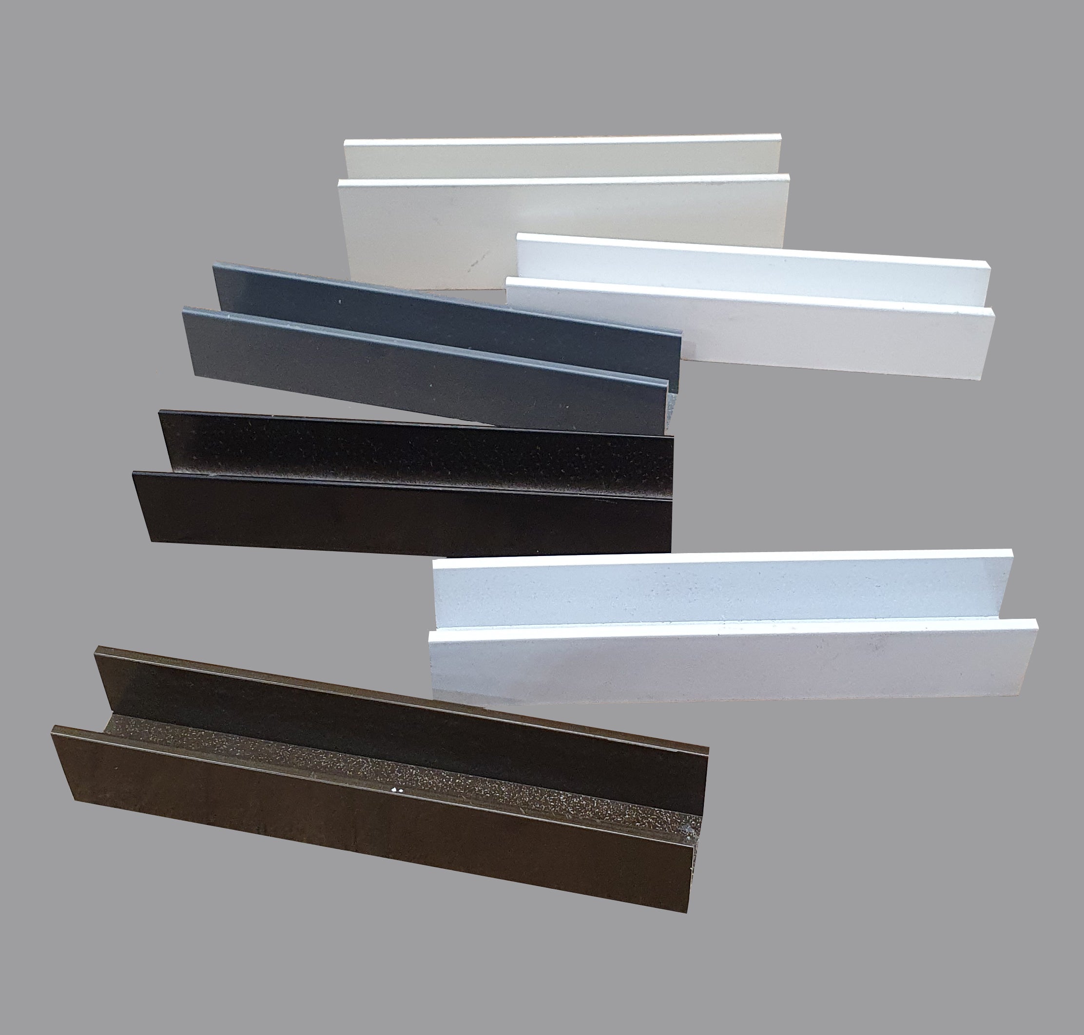 Aluminium Channel - Stock Powdercoated - Alltrade Aluminium, Glass ...