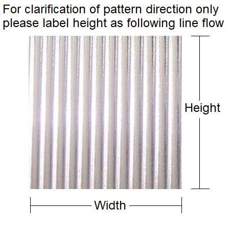 Narrow Reeded Glass (11.5mm Centred Gaps) - Alltrade Aluminium, Glass ...