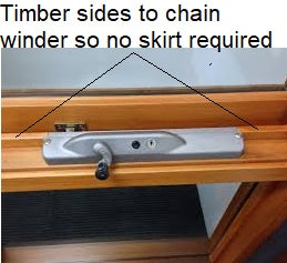 Aluminium Flyscreen Frame & Sill Winder Skirt - Alltrade Aluminium ...